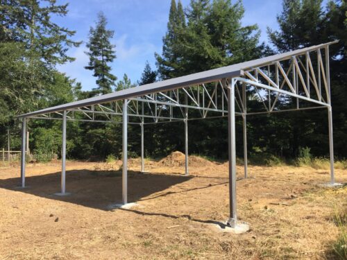 Free-Standing Roof - SC Barns Buildings and Fence